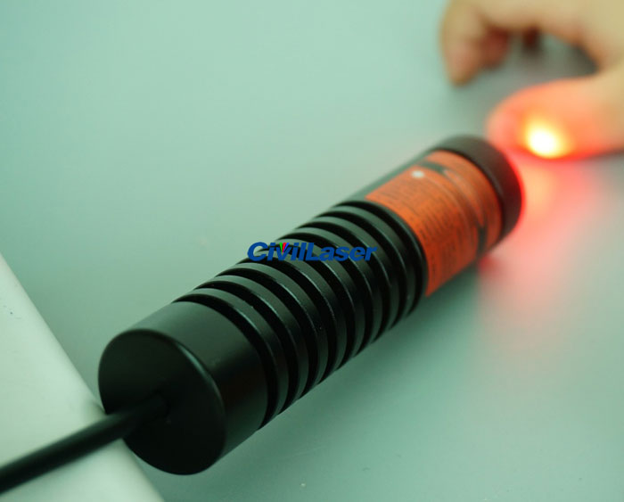 635nm 638nm Red Laser Module 300mW-1200mW Focus Adjustable Dot Laser Module