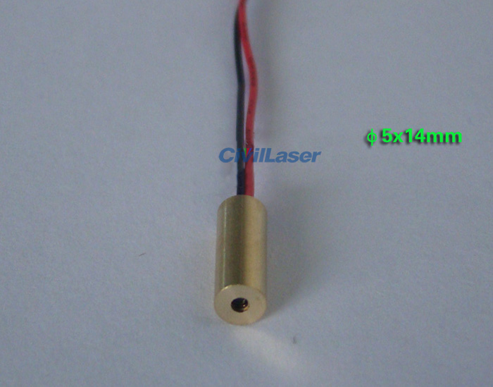 Small Size 635nm 5mW Red Laser Diode Module Point Positioning Indicator ...