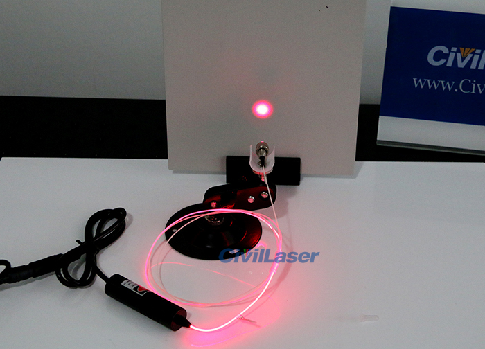 635nm 5~70mW Single-mode 4.5μm Pigtail Laser Module FC/PC FC/APC