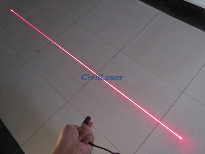 Powell Uniform Red Line Laser 635nm 1~120mW Laser Module For 3D ...