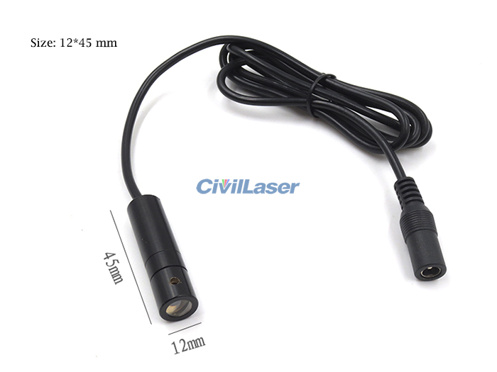 Powell Uniform Red Line Laser 635nm 1~120mW Laser Module For 3D ...