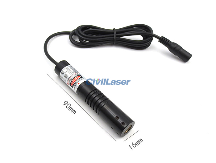 Powell Uniform Red Line Laser 637nm 5mW 1200mW High Power Laser Module ...