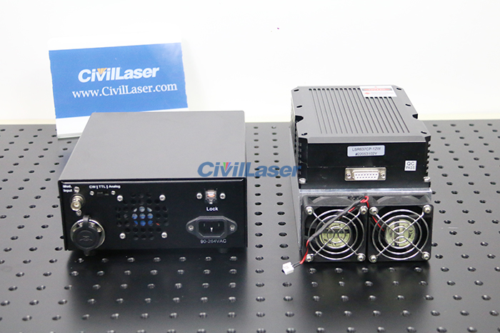 40W High Power Semiconductor Laser 640nm Red Diode Laser Source Lab ...