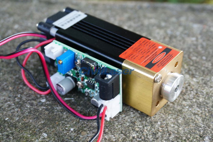 638nm 1200mW Orange-red Laser Module With TTL Modulation