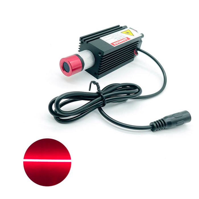 360º Omnibearing HD Laser Module 635nm 20mW Red Line 24mm*36mm
