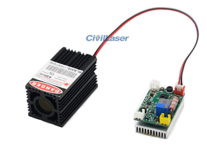 638nm 700mW High Brightness Bar Dacing Laser Red Thick Laser Stage Light