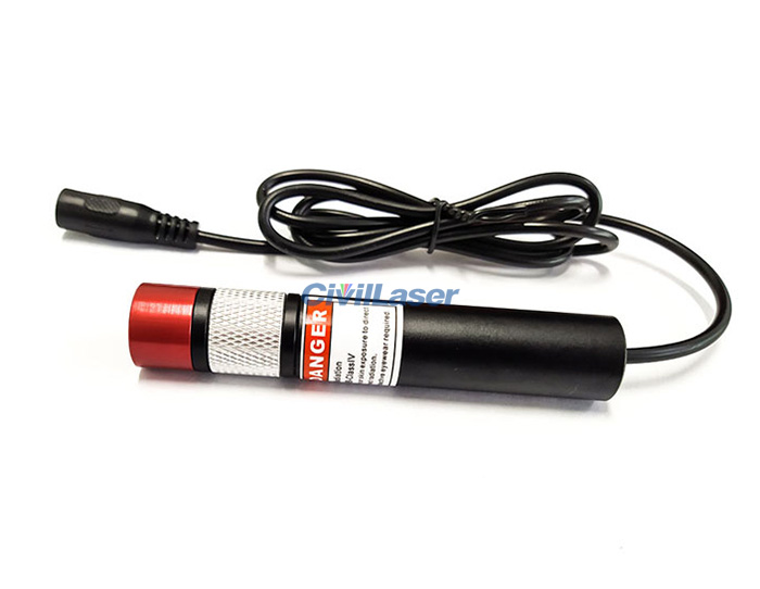 635nm 100~150mW Red Laser Module Powell Uniform Line Without Stray ...