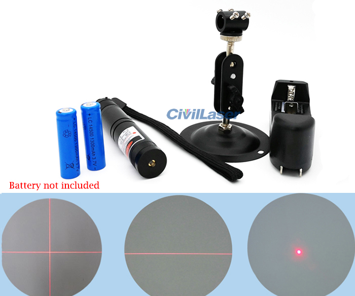 Red Portable Locator Dot/Line/Crosshair 650nm 100mW High Brightness ...