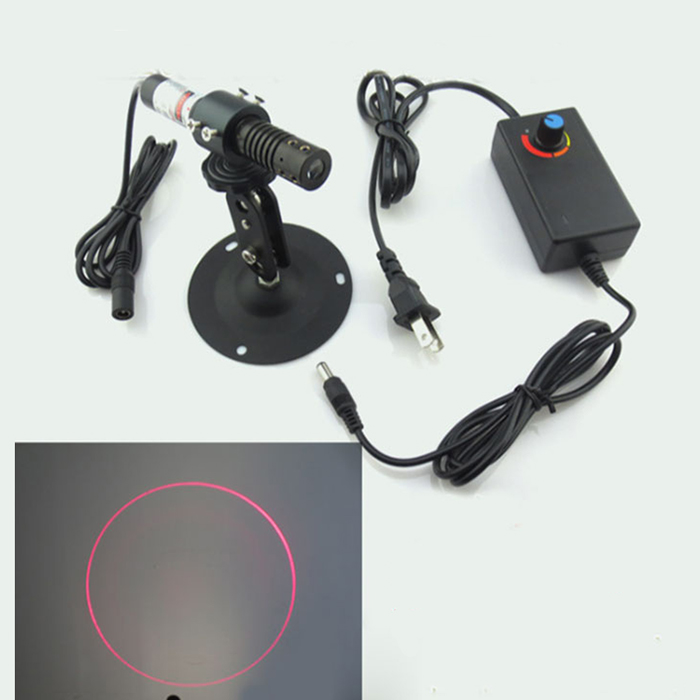 Circle laser module 520nm 50mw green laser module circle laser beam