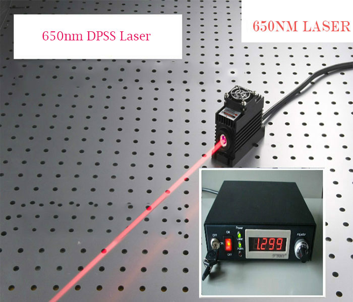 650nm/655nm/660nm 1000mw Red Semiconductor laser with Lab Adjustable ...