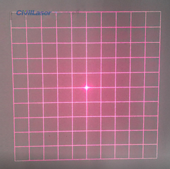 650nm 50mW~100mW Red Laser Diode Module 10*10 Grid DOE Customized Laser ...