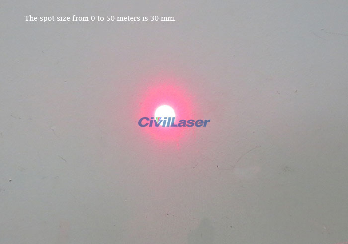520nm 650nm Laser Module Dot Beam diameter 30mm Parallel light source