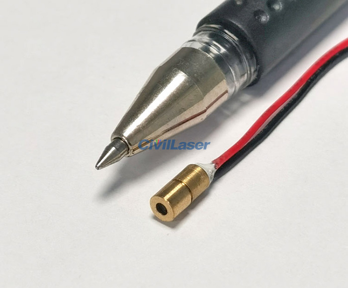 Ultra-small Size Laser 650nm 0.5mW Laser Diode Module Dot Φ3.6×9mm