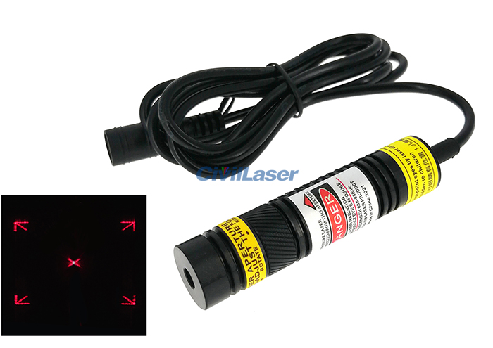 650nm 10mW~50mW Red Four Square Frame Photography Auxiliary Focus ...