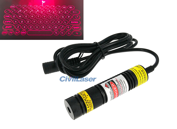 650nm 50mW~100mW Red Laser Diode Module Virtual Keyboard DOE Customized ...