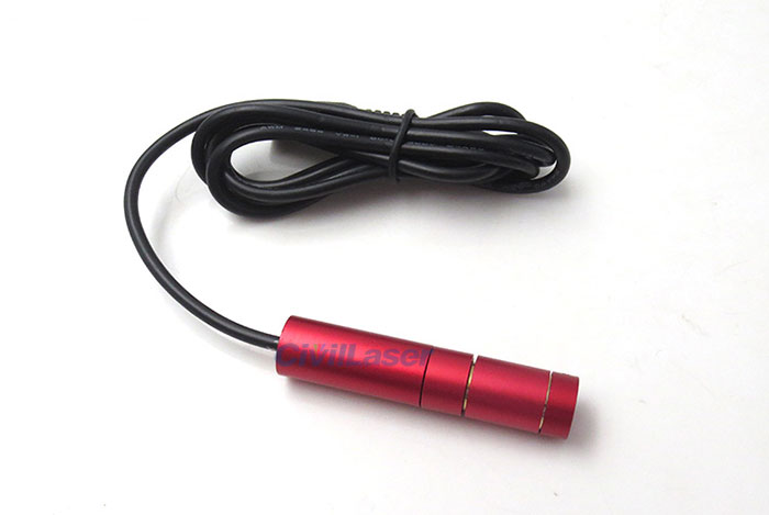 655nm 30mW Red Laser Module Crosshair 6m Line Length 24 Hours ...