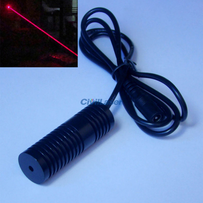 655nm 100mW 200mW Laser Module Dot Red Laser Beam For Room Escape Φ20×60mm