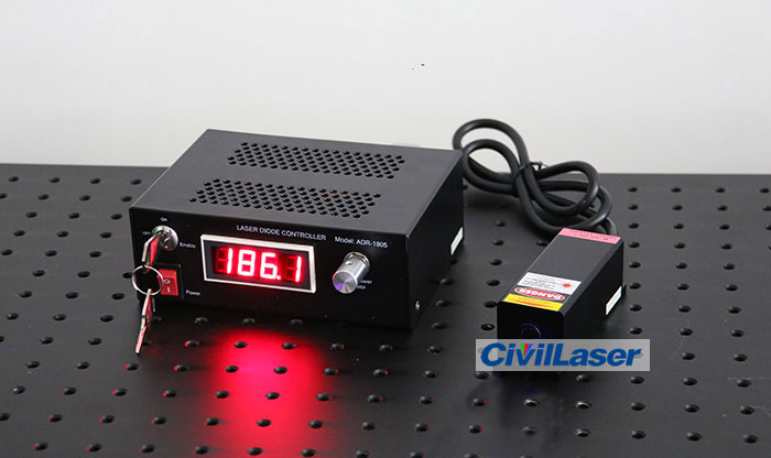 658nm 100mW 0.1nm Ultra-Narrow Linewidth Raman Laser High Performance ...