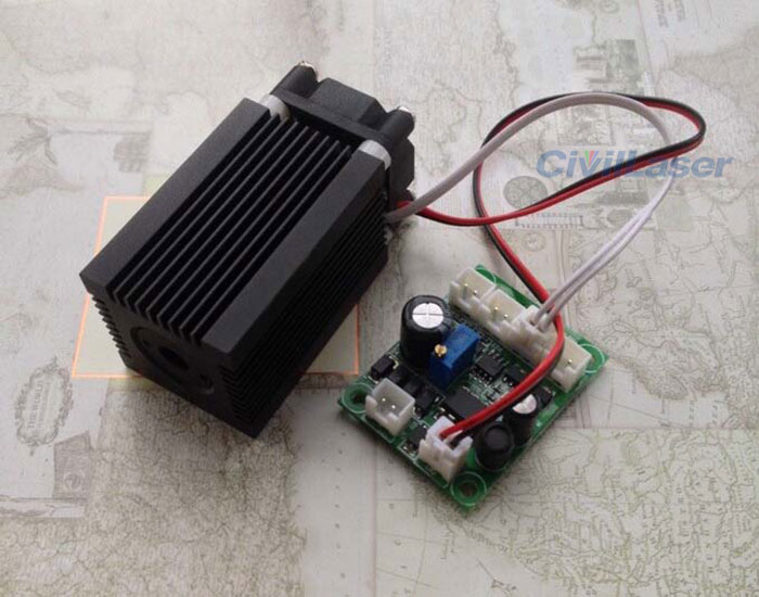 660nm 100mw TTL Red Laser Module Dot Industrial Laser Module