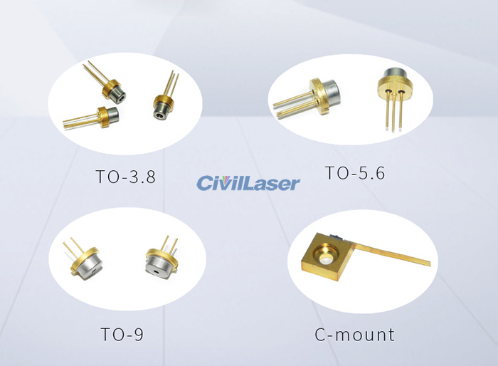 660nm 1000mW Red Laser Diode High Power LD For Laser Medical C-mount
