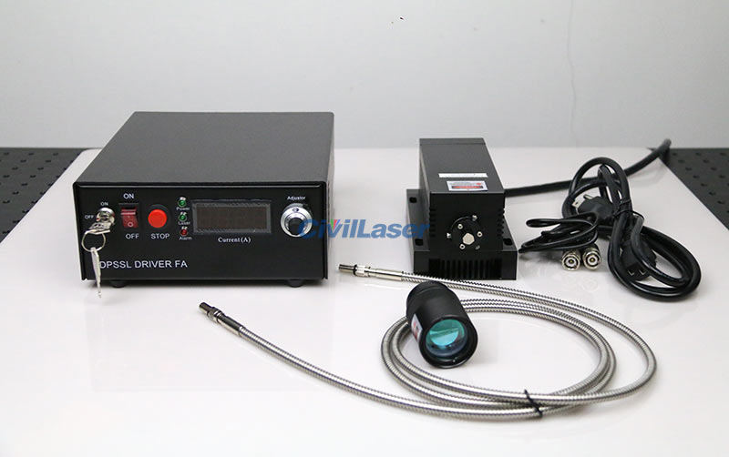 808nm 6.4W Fiber coupled laser with power supply