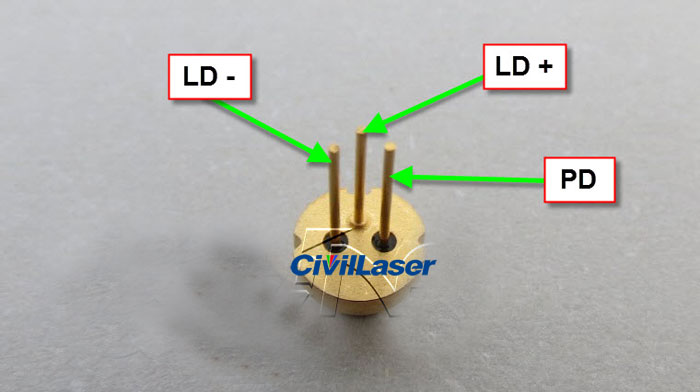 808nm 200mw IR laser diode PD sales TO-18 5.6mm