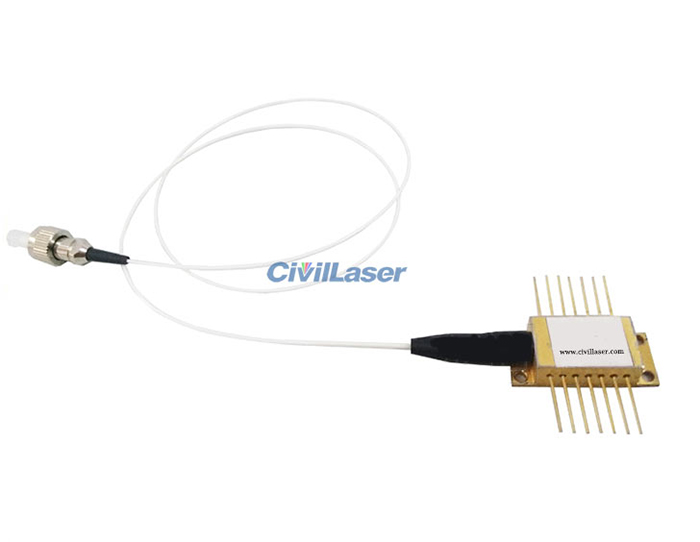 808nm 2W 3W 14-Pin DFB Laser Diode Built-in TEC Pigtailed Fiber Coupled ...