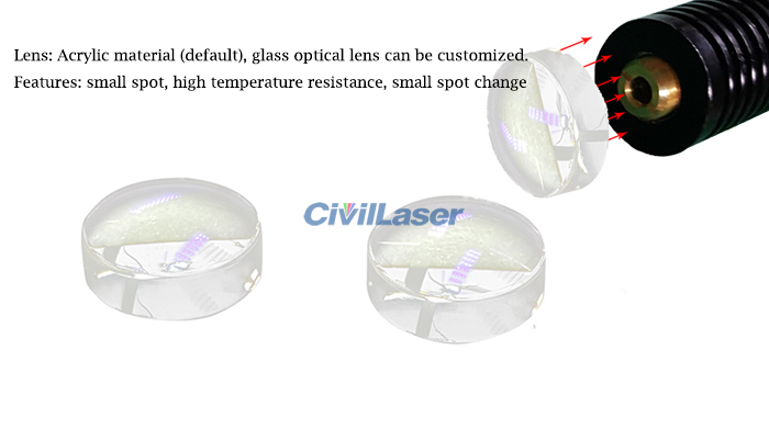 High Power Laser Module 980nm 1000mW IR Diode Laser Adjustable Focus
