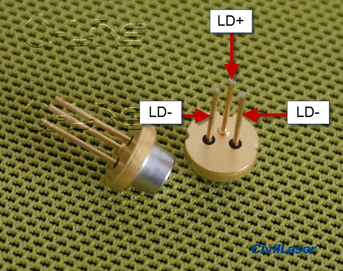 850nm 1000mw/1W Infrared/IR laser diode T018(5.6mm)