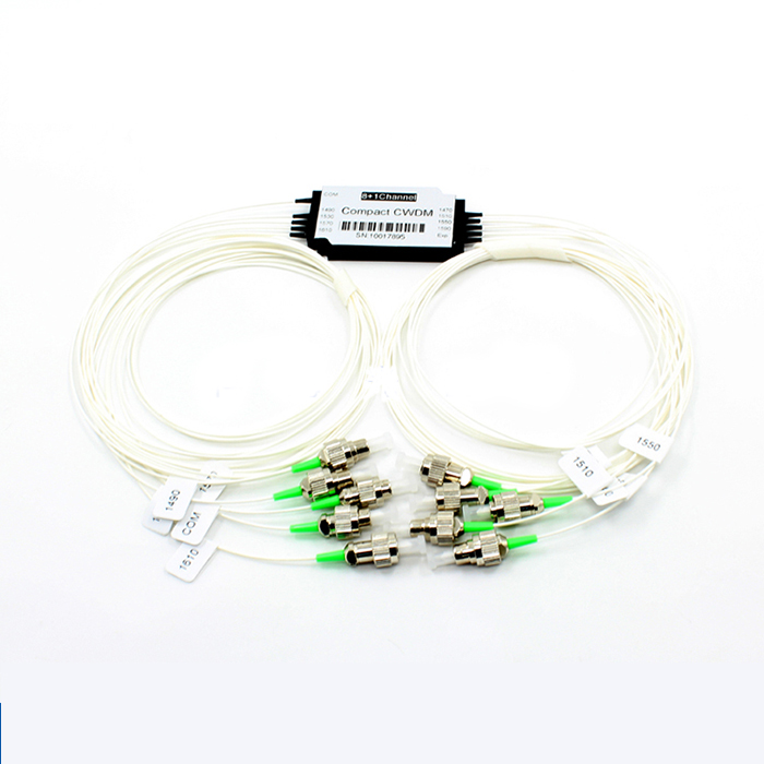 8 CWDM Filter Plate Coarse Wavelength Division Multiplexer Multi Channel