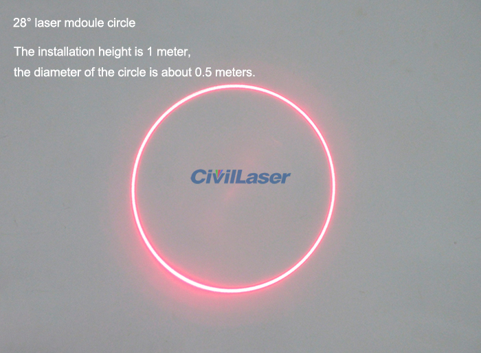 28° Red/Green/Blue Circle Laser Module 639nm 220mW /520nm 150mW /450nm ...