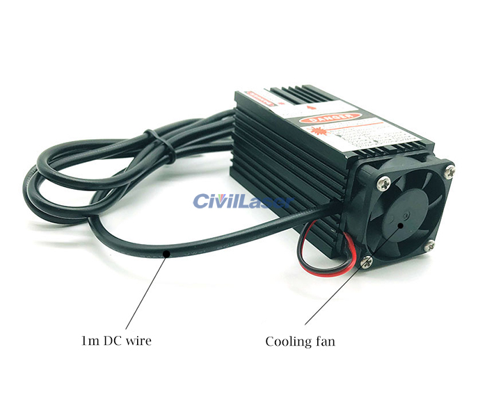High Stability Laser 905nm 500mW Infrared Laser Module Dot
