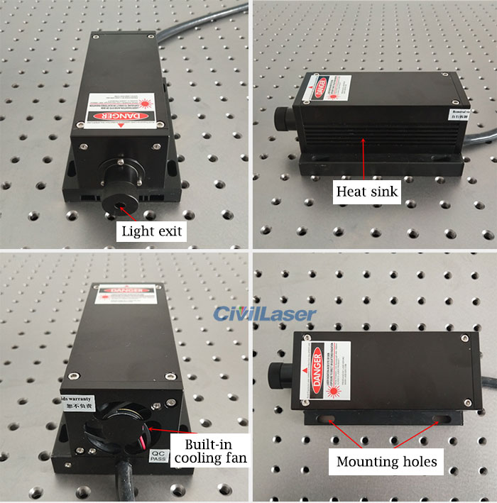 915nm 5W High Power Semiconductor Laser IR Diode Laser