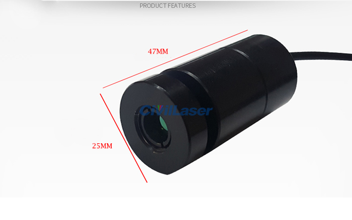 980nm 3W IR Laser Diode Module Dot High Power Laser Adjustable Focus ...