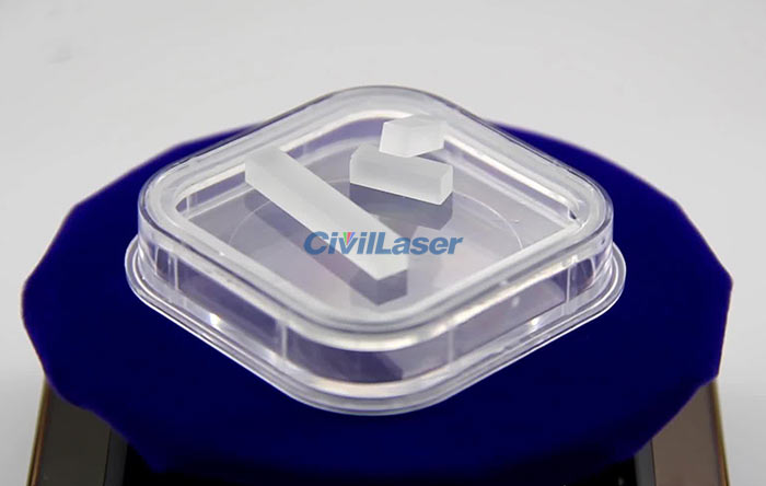 BBO Nonlinear Crystal Beta-Barium Borate Crystal Can be Customized