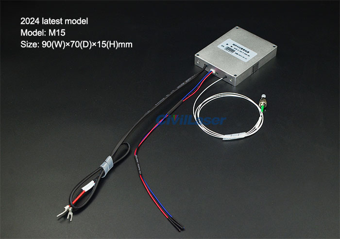 10mW C-band ASE Broadband Light Source 2dB Spectral Flatness ASE-C-10-T ...
