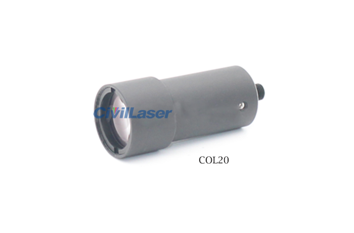 360nm~1620nm Laser Fiber Coupling Collimator 10mm 20mm Lens FC/PC SMA ...