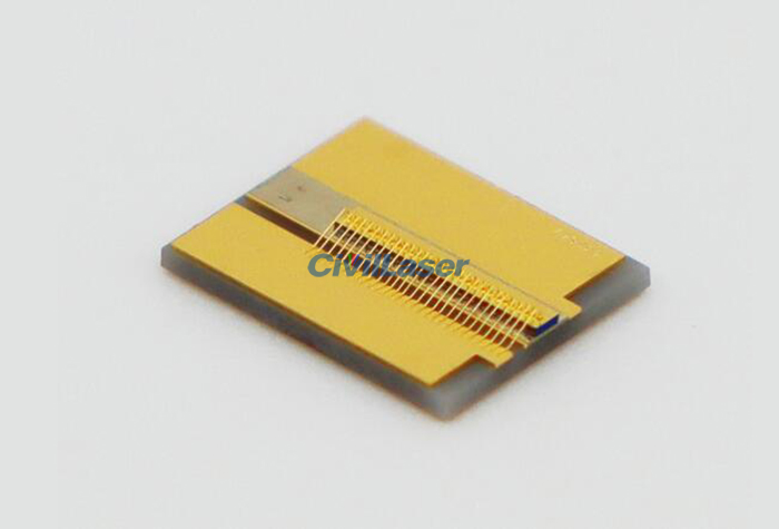 638nm 2W CW Single Emitter COS Laser Chip 638A-60×3-2-1.5-COS Made in China