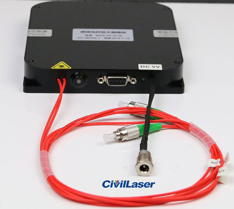 EDFA-C-PA-35-SM-M EDFA Erbium doped Fiber Amplifier C-Band Pre ...