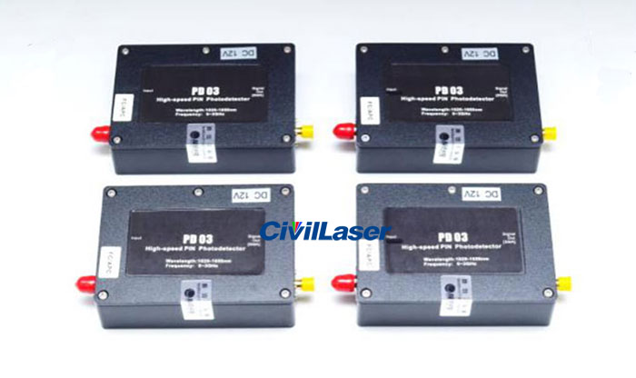 800~1700nm Singlemode InGaAs PIN High-speed Photo-detector Module PD03