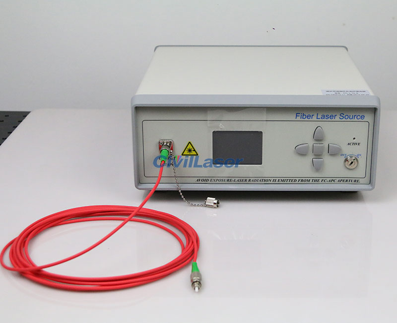 L-Band 1554~1607nm 64 Wavelengths Tunable Fiber Laser Interval 0.8nm ...