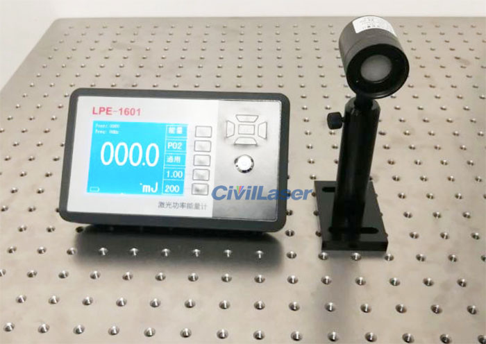 19~2200nm 1~500mJ Portable Pulsed Laser Energy Meter Wide Wavelength Range