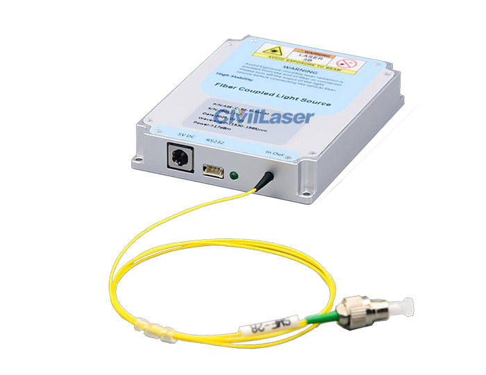 976nm 200mW SM Fiber Coupled Pump Laser IR Laser Module Type FL-976-200 ...
