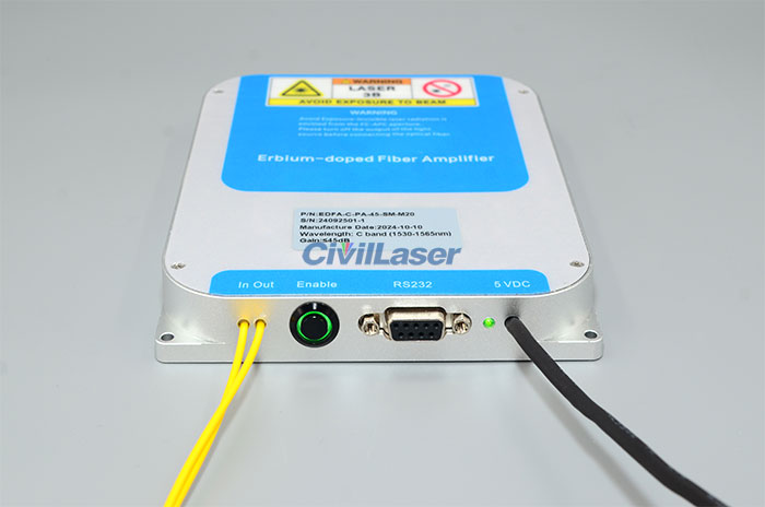 C+L band 1400mW Distributed Fiber Raman Amplifier Module Type FRA-CL-1400-M