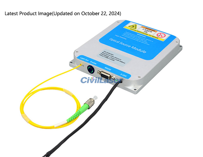 1030nm 200mW Singe-mode Fiber Laser Source Module Type FL-1030-200-SM ...