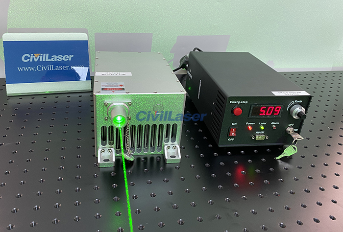 High-Quality Beam Reliable Performance 532nm 5W DPSS Laser MGL-V-532A-5W