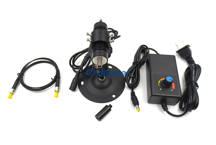 450nm 100mW Fiber Coupled Laser Module Dot Laser Positioning