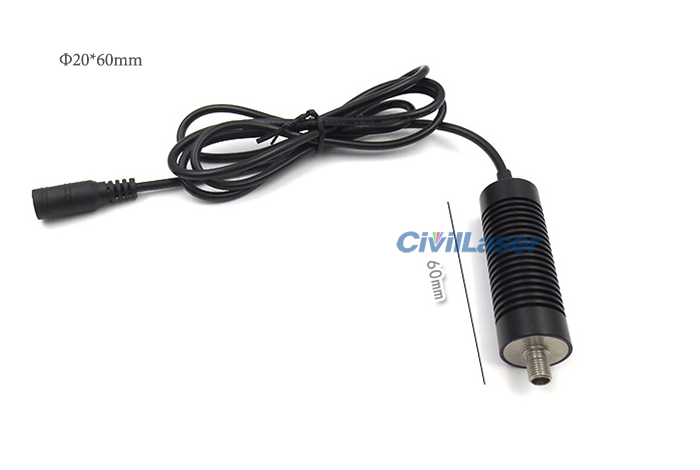830nm 100mW Laser Diode Module Optical Fiber Output With Collimator