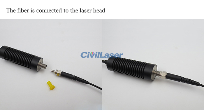 450nm 100mW Fiber Coupled Laser Module Dot Laser Positioning