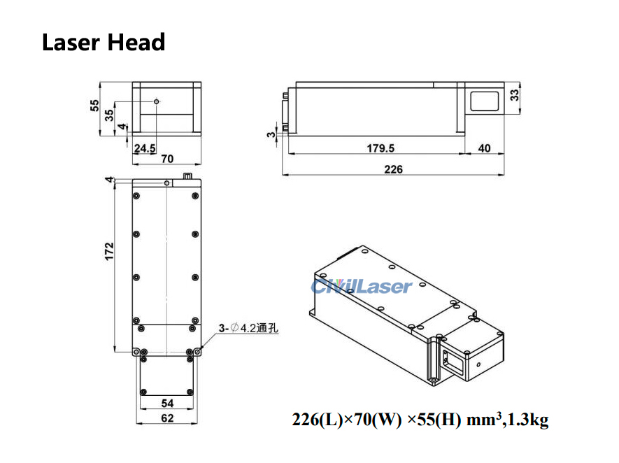 266nm 10mW LD Pumped All-Solid-State UV Passively Q-switched Pulsed ...